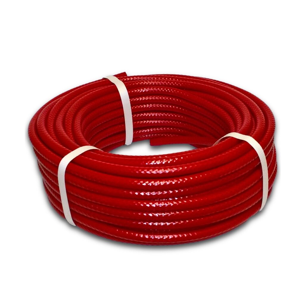 6mm Reinforced Red PVC Fuel pipe for Speedway - DKN Online