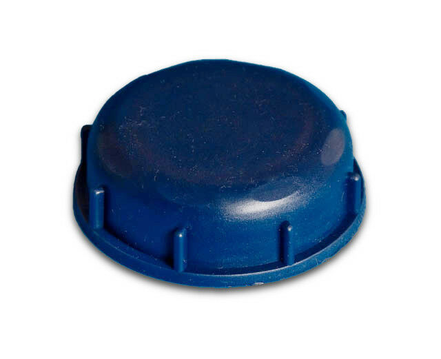 NO HOLE Small BLUE CAP for side entry of Waterhog & Aquacaddy 50l ...