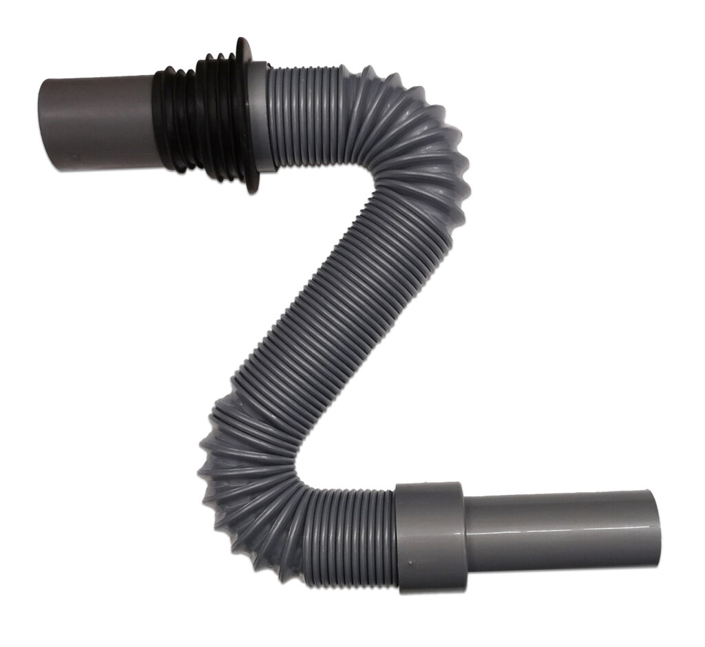 Collapsible Flexible Waste Pipe – 1 Metre Length Extension – Caravan ...