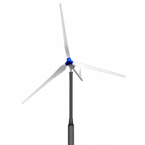 1kW grid-tie wind turbine kit with 5.5kW hybrid inverter and 24kWh ...